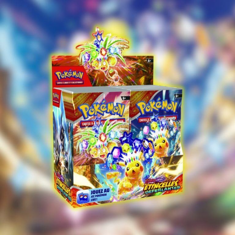 Display EV8 Étincelles Déferlantes – 36 Boosters Pokémon Rares
